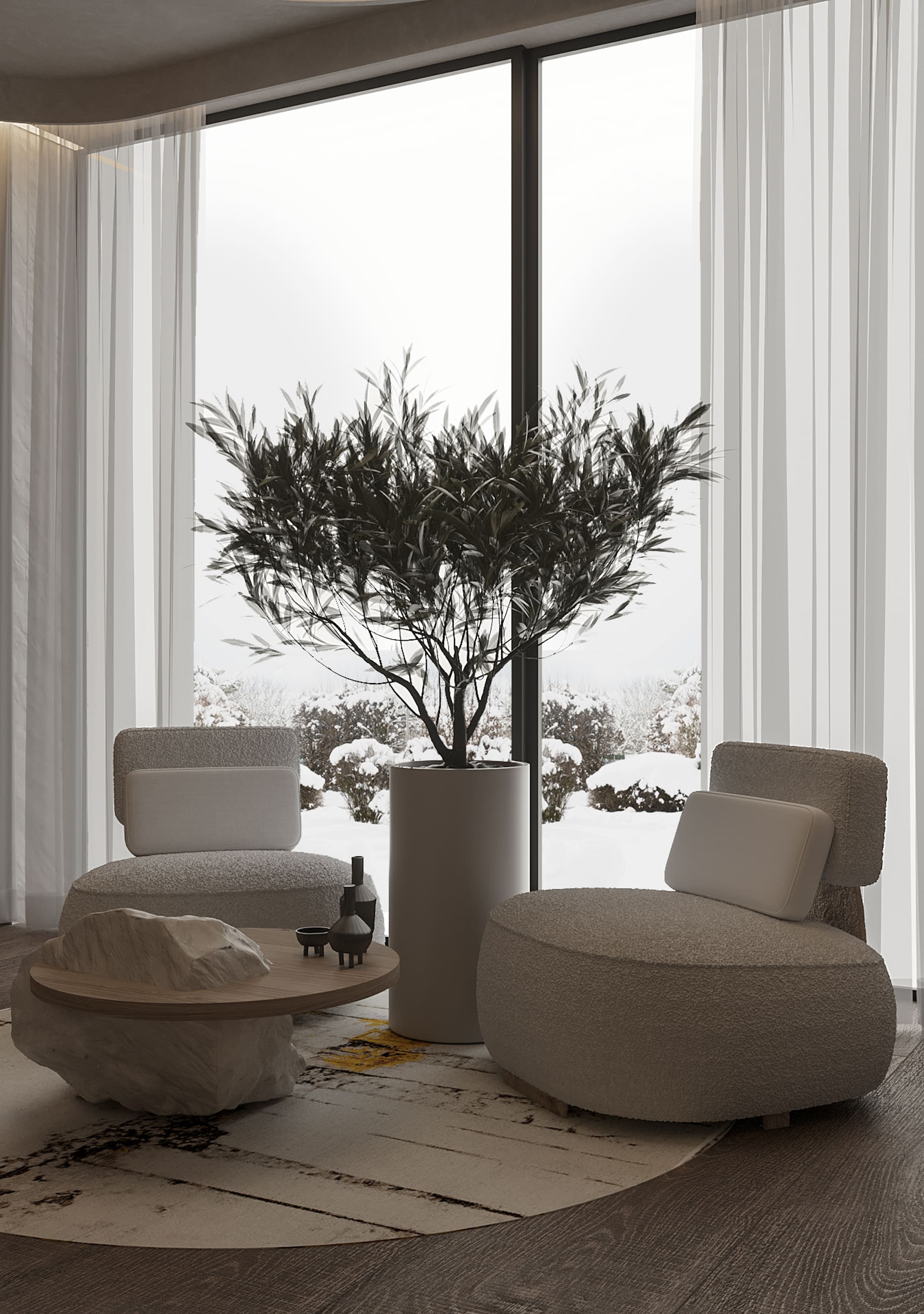 news: makhno design balances boldness and subtlely at lake house ...