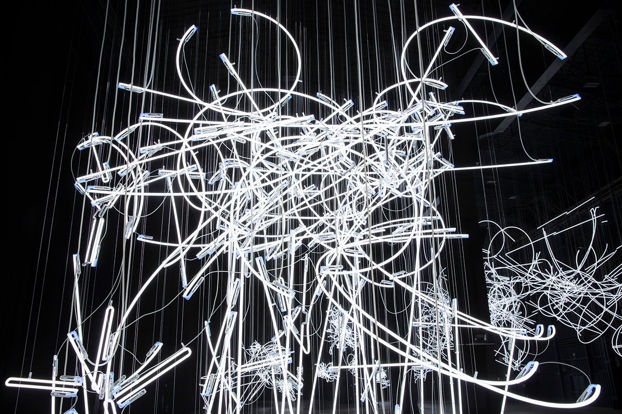 inside the illuminating gas: a choreography of ethereal lights and ...