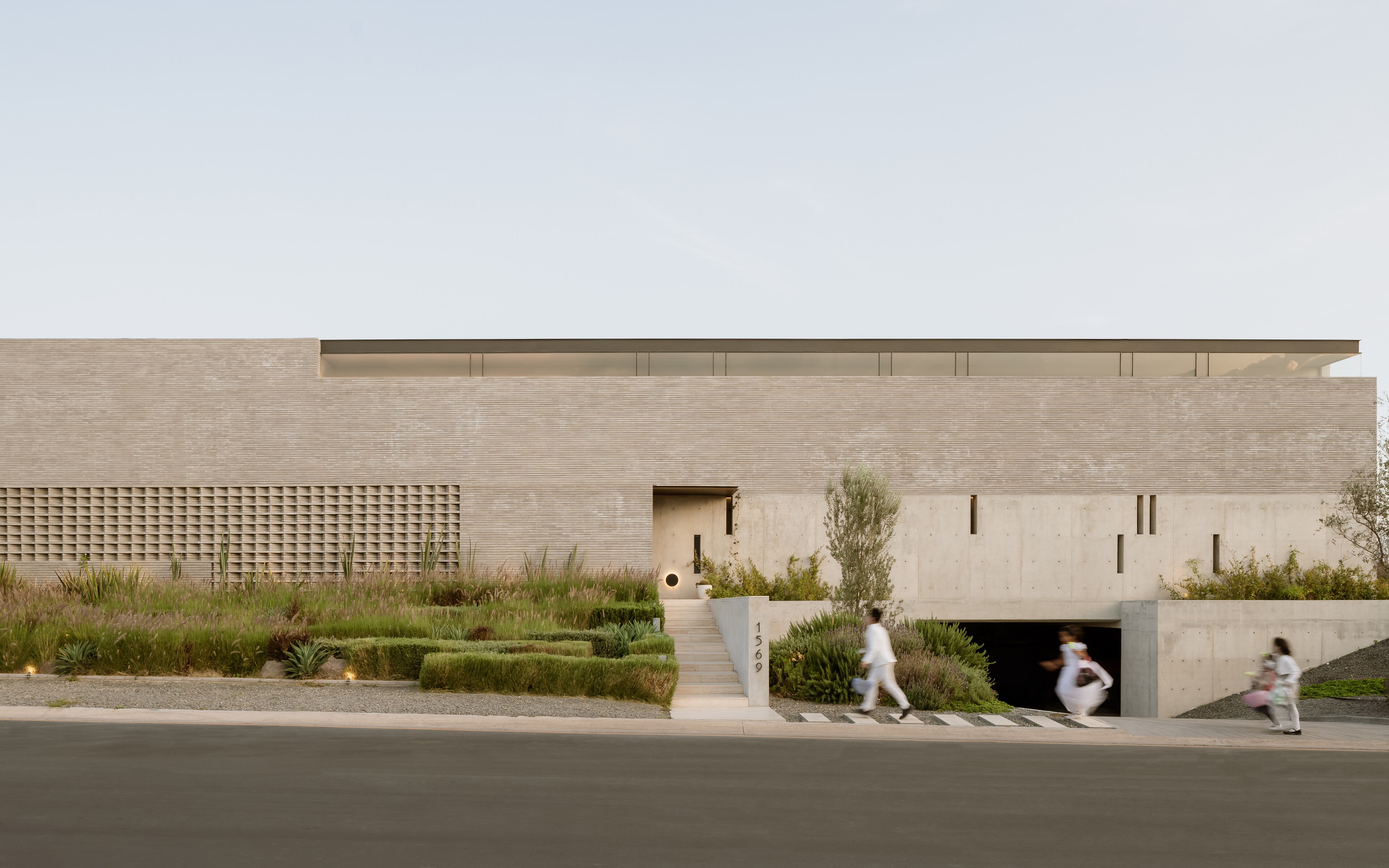 news: concrete and light brick spark raw minimalism at casa catedral ...