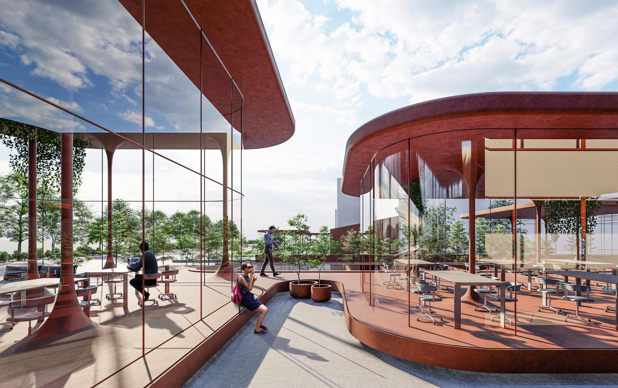 news: projecting a pandemic-resistant university's office building ...