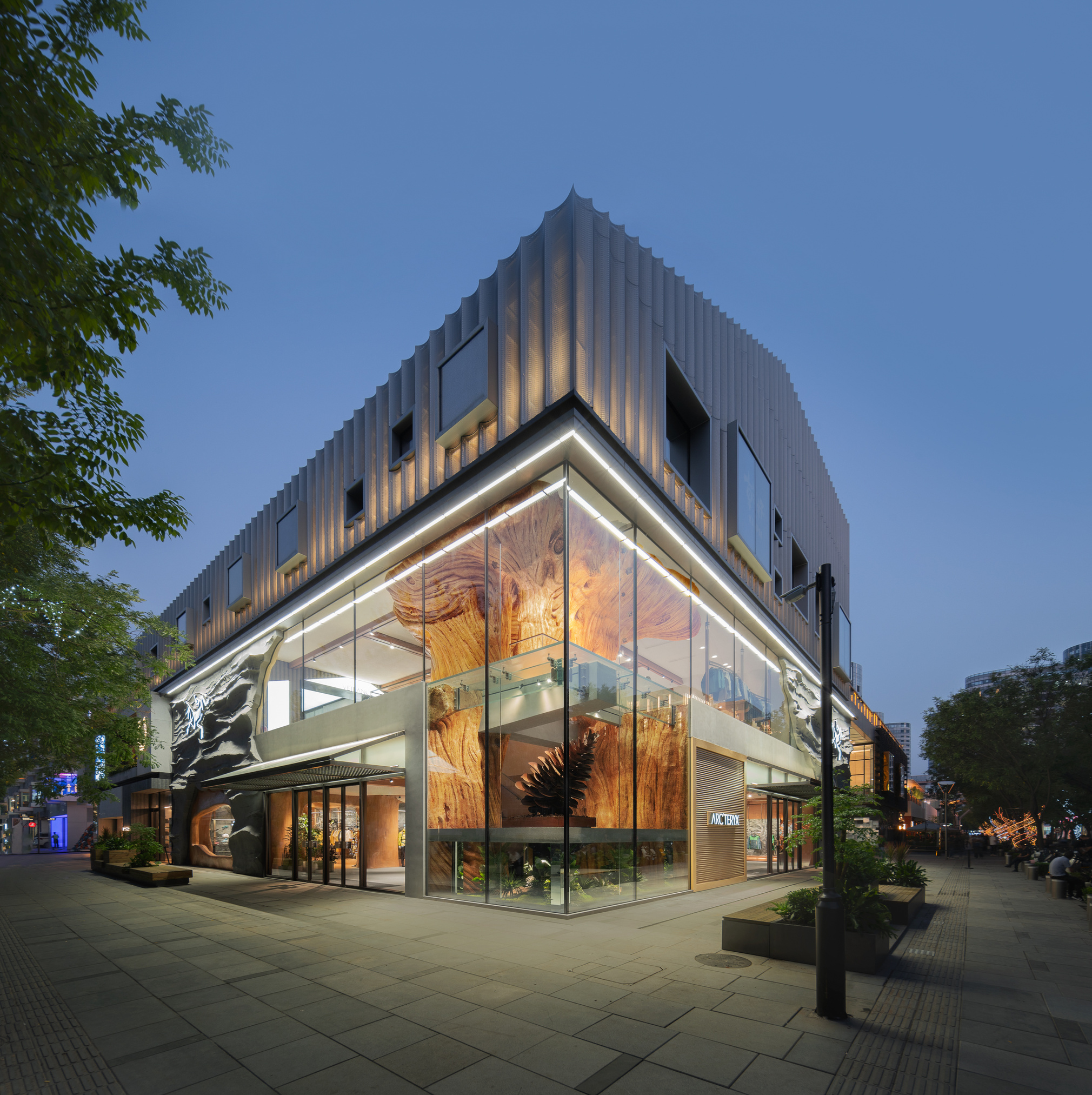 arc'teryx's beijing flagship redefines outdoor lifestyle with artistic ...