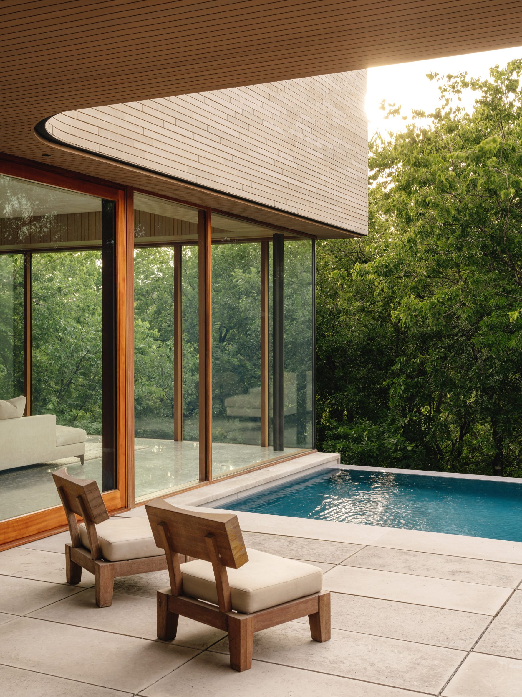 michael hsu's greenbelt residence permeates tranquility amidst austin's ...