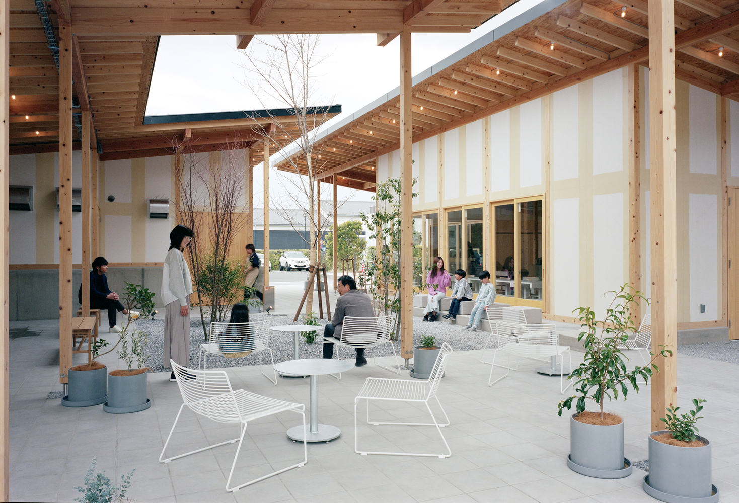 funamachi base store creates a seamless connection between park ...