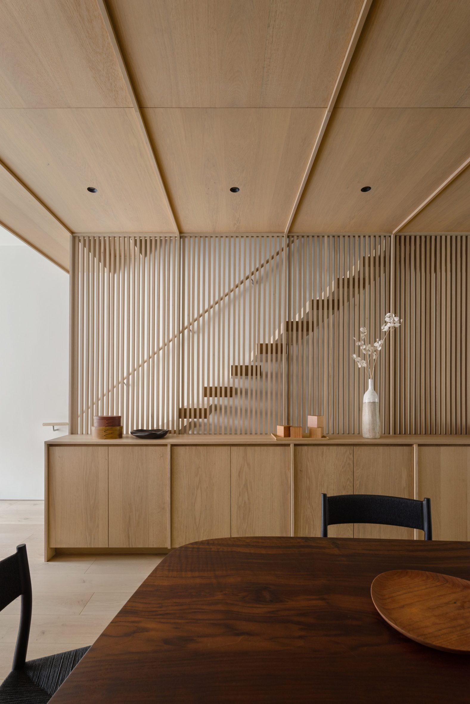 news: revamped brooklyn townhouse fabricates warmth and subtlely in ...