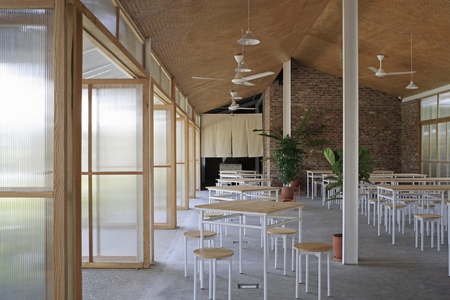 news: m.a.y atelier designed a subtle restaurant surrounded by vietnam ...