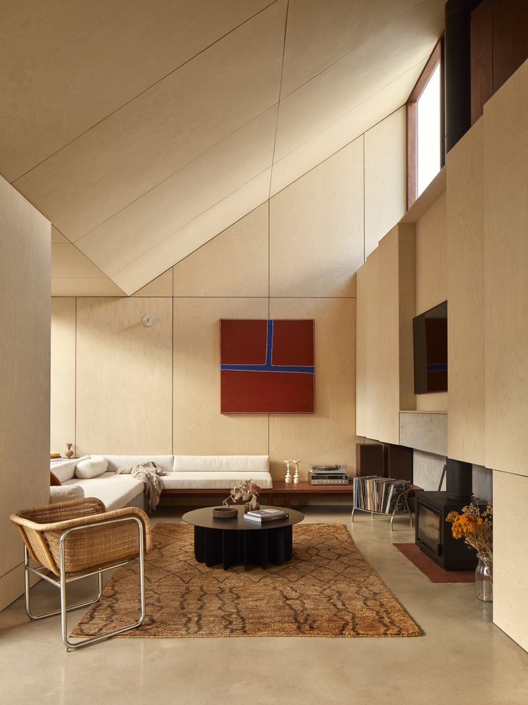 shadow house accentuates luminous serenity with wood and natural light ...