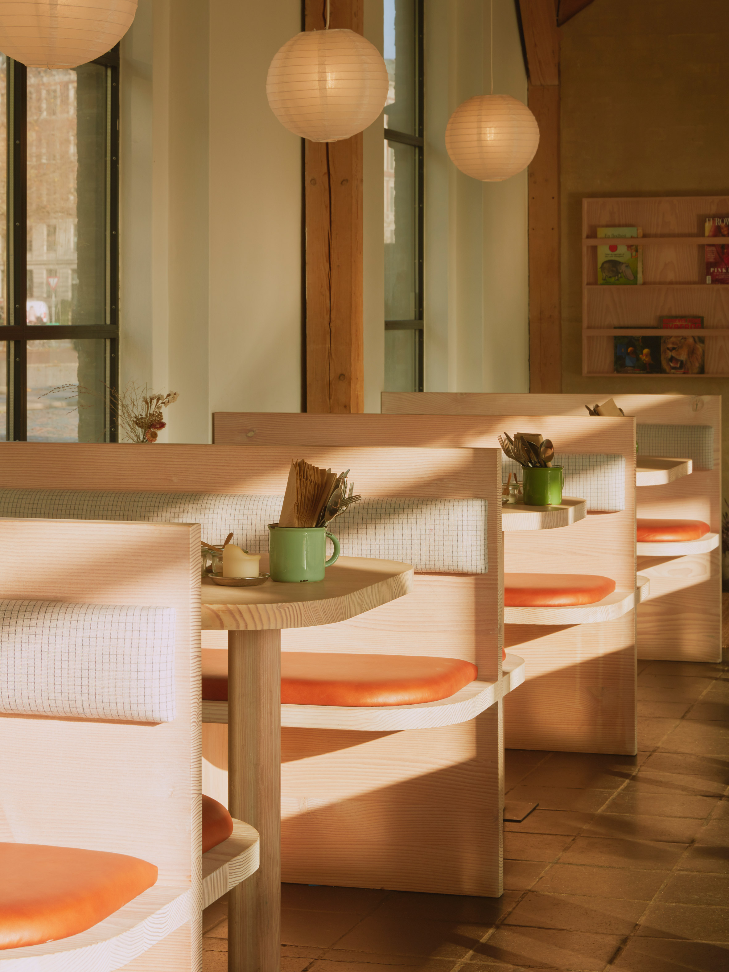 design responsibly! this restaurant uses only one single tree to combat ...