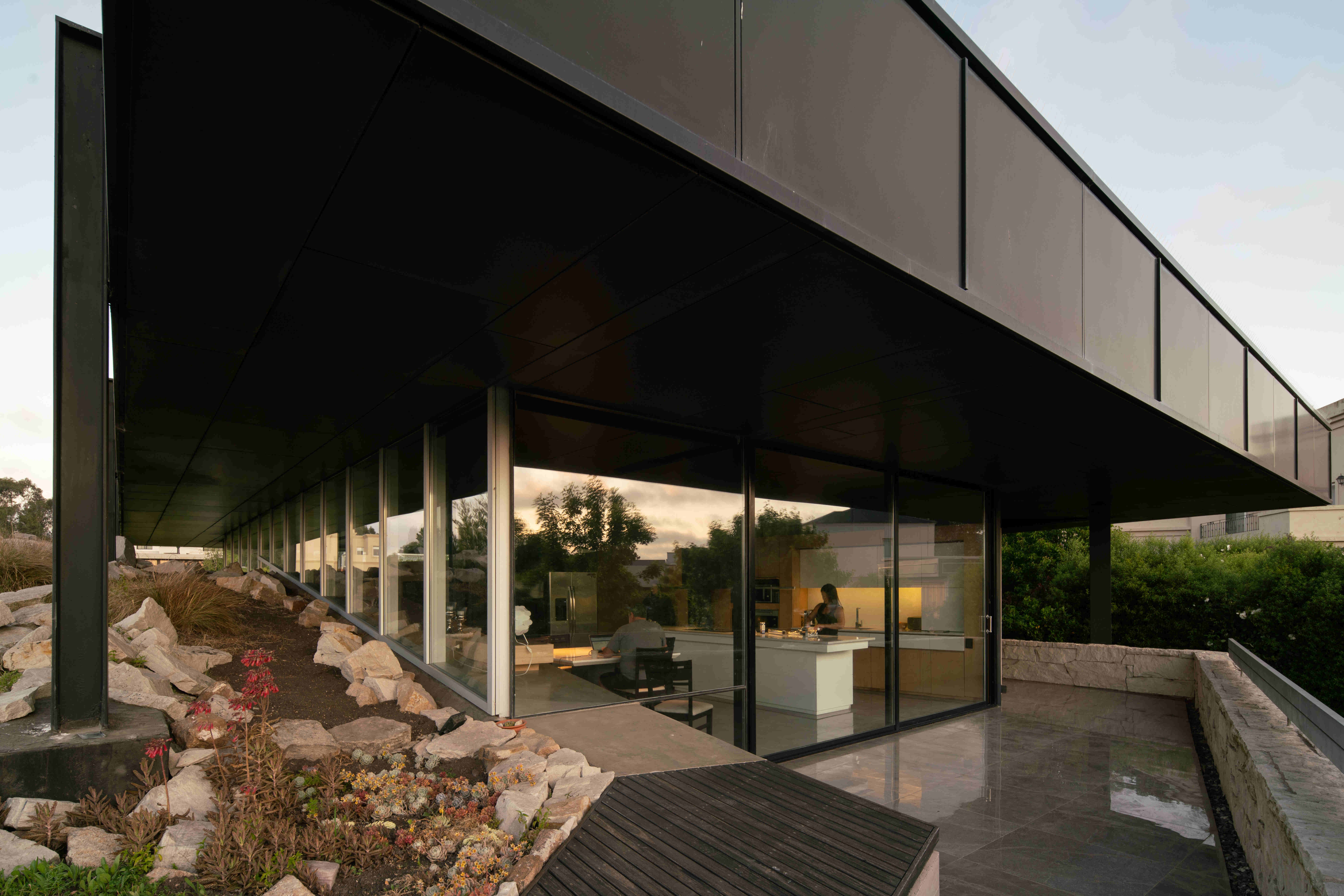 casa 388 is designed to blend with rich natural surrounding: project by ...