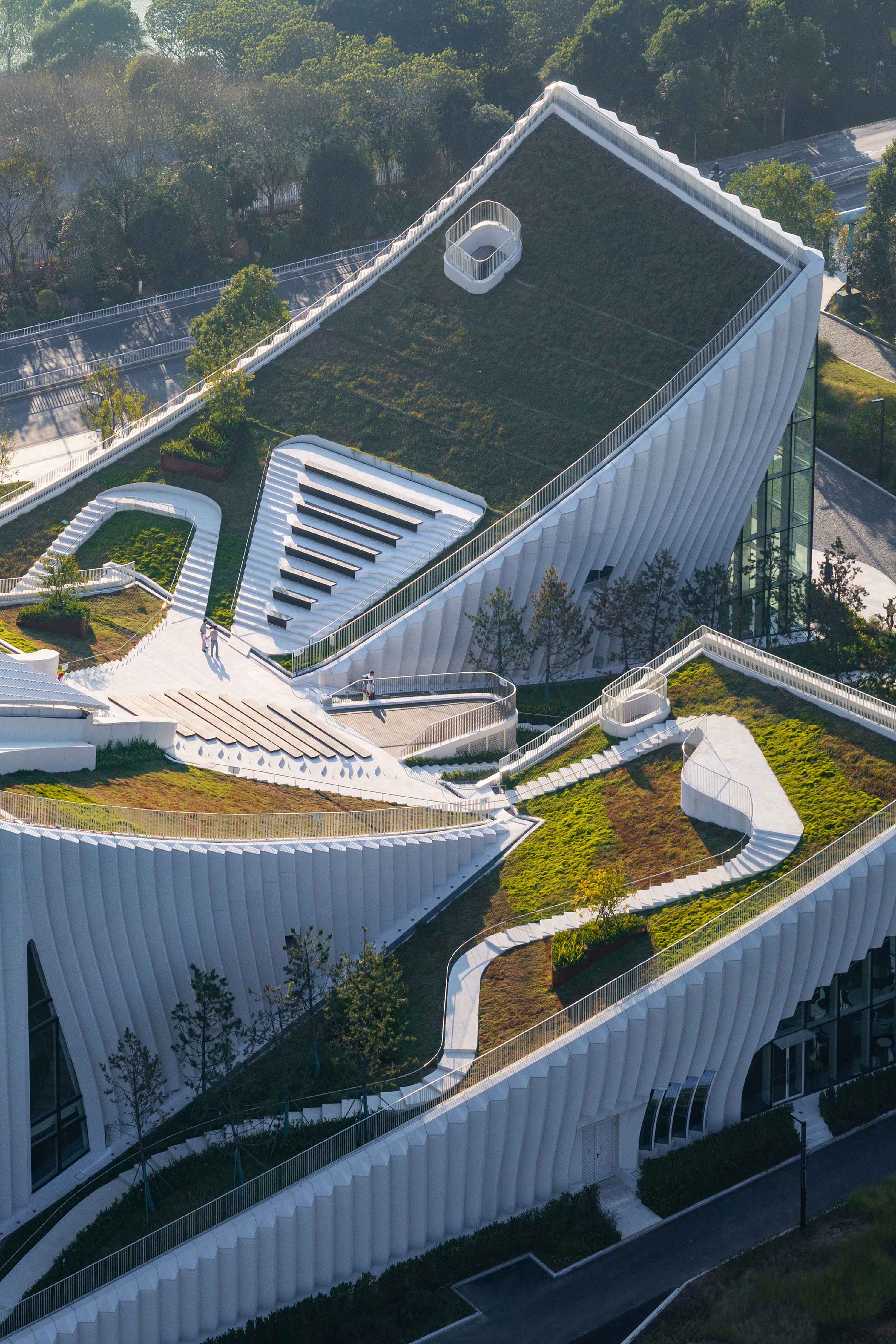 river-inspired sunner museum promotes modern and sustainable ...
