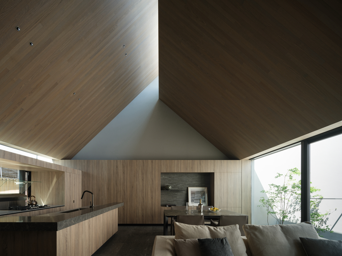 news: apollo architects designs a minimalist and introverted abode in ...
