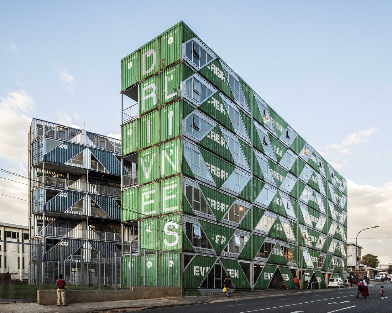 sustainable attempt with container-based building? | the design story