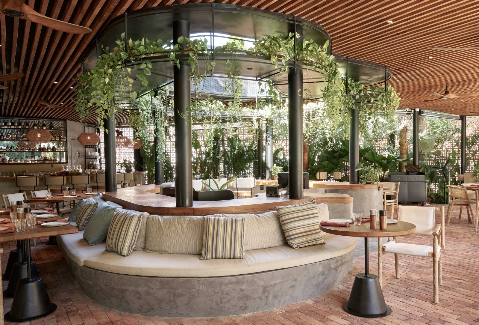 studioduo architecture creates green oasis restaurant and industrial ...