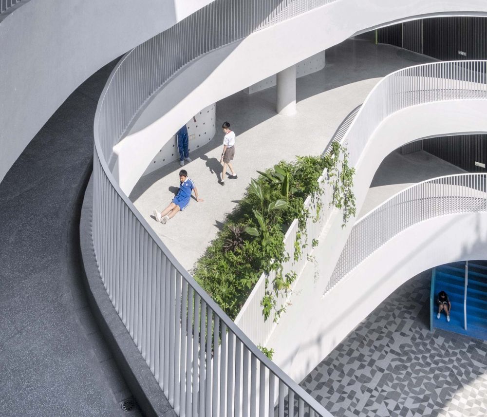 project of the month: hongling school low rise strategy at high density ...