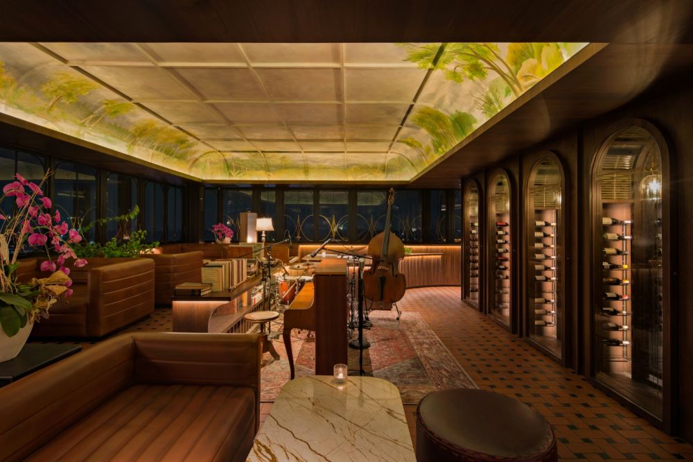 brick arches and vintage ambiance at aom dining club in bandung ...