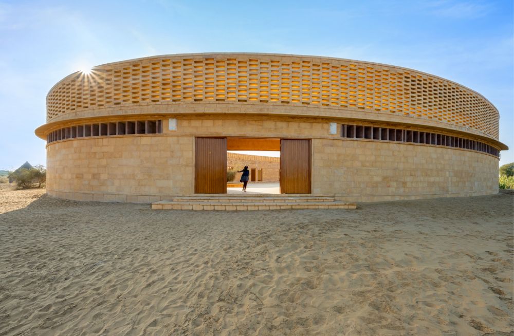 news: modern buildings in india that tell the tale of bricks | the ...