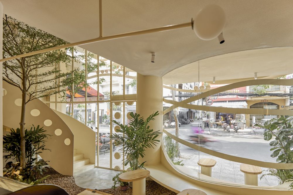 news: the september cafe in saigon took inspiration from bird's nest ...