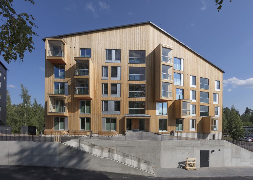 news: modern finnish apartment buildings with thoughtful designs | the ...