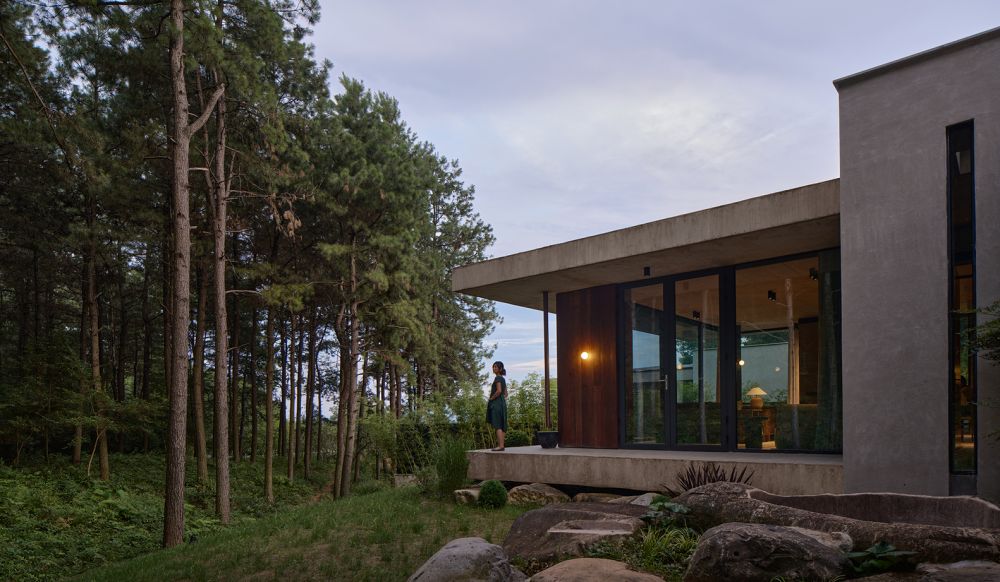 anadu pine villa is a hidden sanctuary in the pine forest: project by studio8 | the design story