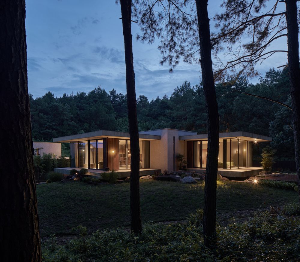 anadu pine villa is a hidden sanctuary in the pine forest: project by studio8 | the design story