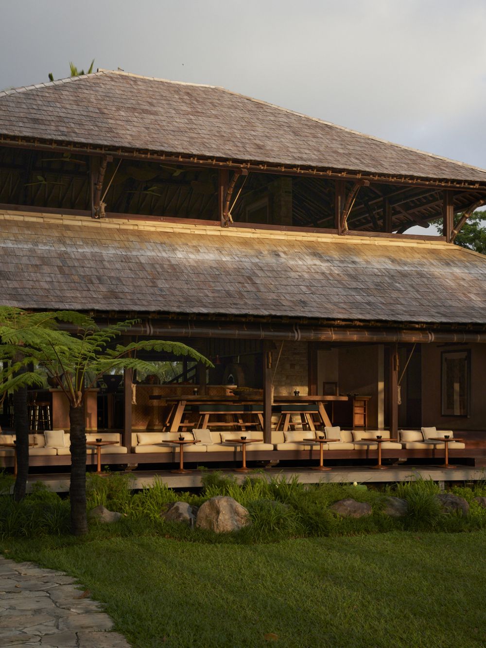 nature and tradition reunited at begawan biji restaurant in gianyar ...
