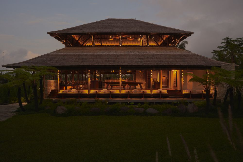 nature and tradition reunited at begawan biji restaurant in gianyar ...