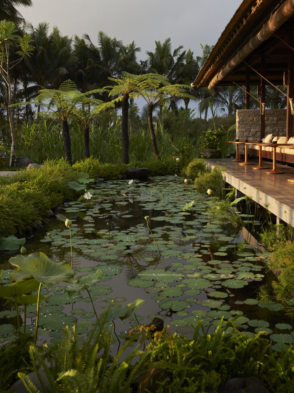 nature and tradition reunited at begawan biji restaurant in gianyar ...