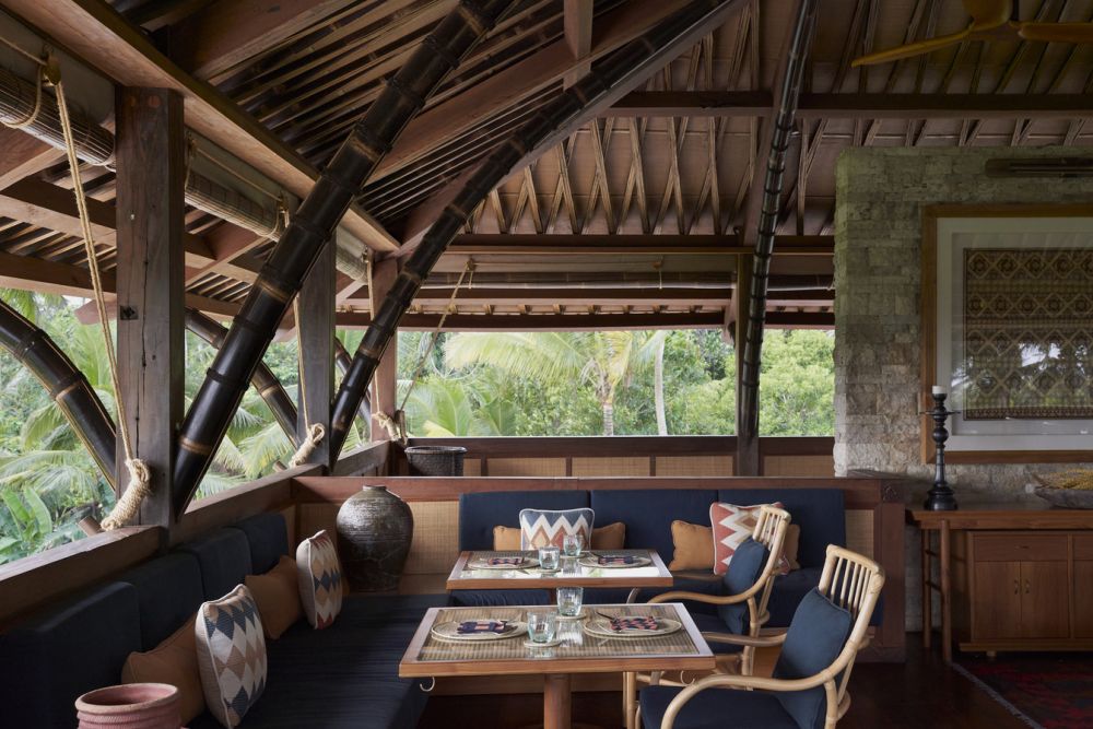 nature and tradition reunited at begawan biji restaurant in gianyar ...