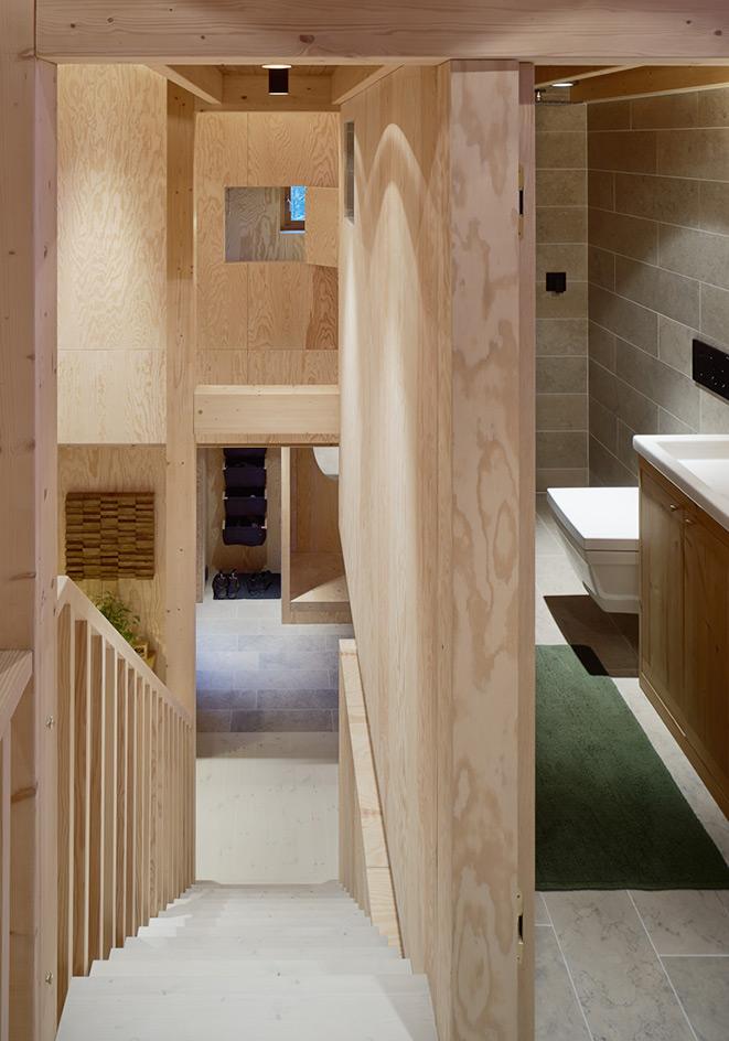 inside a scandinavian wooden nest, villa moelven project by widjedal ...