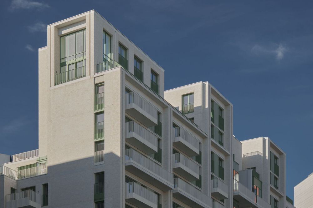 the new capella apartment building highlights softness and subtlety ...