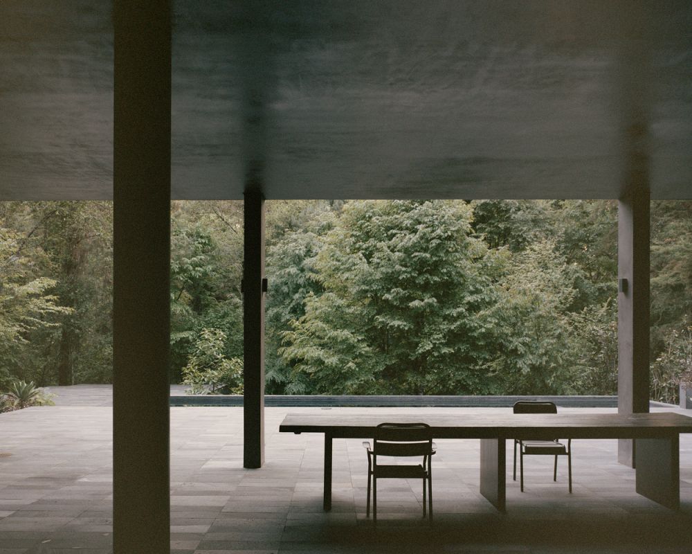 copas house harmonizes subtleness with tranquil forest in everyday ...