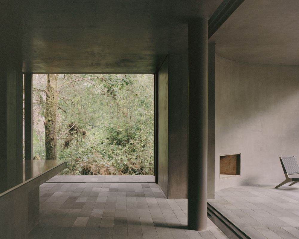 copas house harmonizes subtleness with tranquil forest in everyday ...