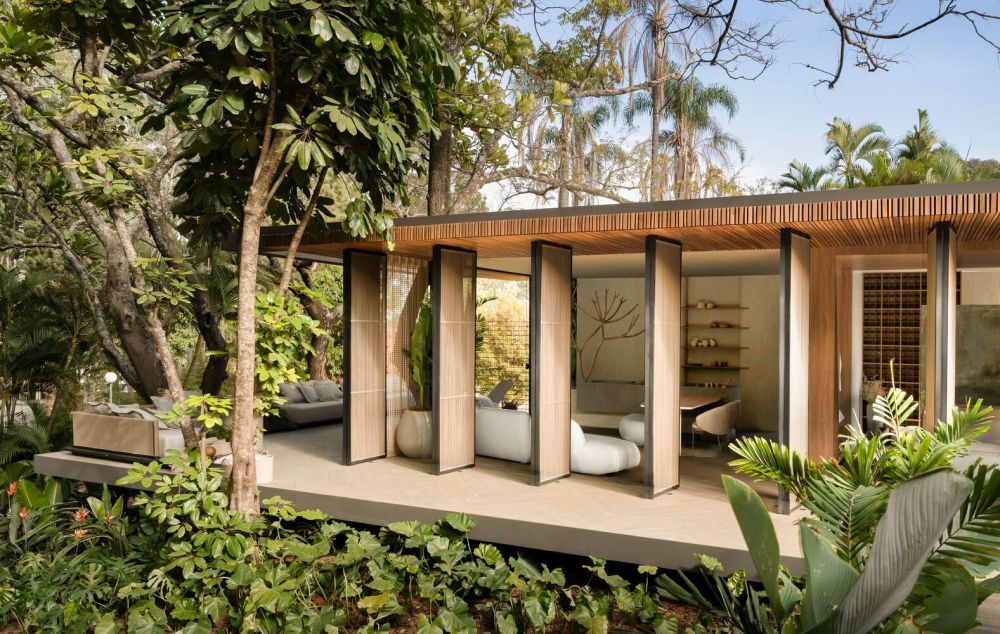 brazilian sui house synchronizes manmade architecture and natural ...