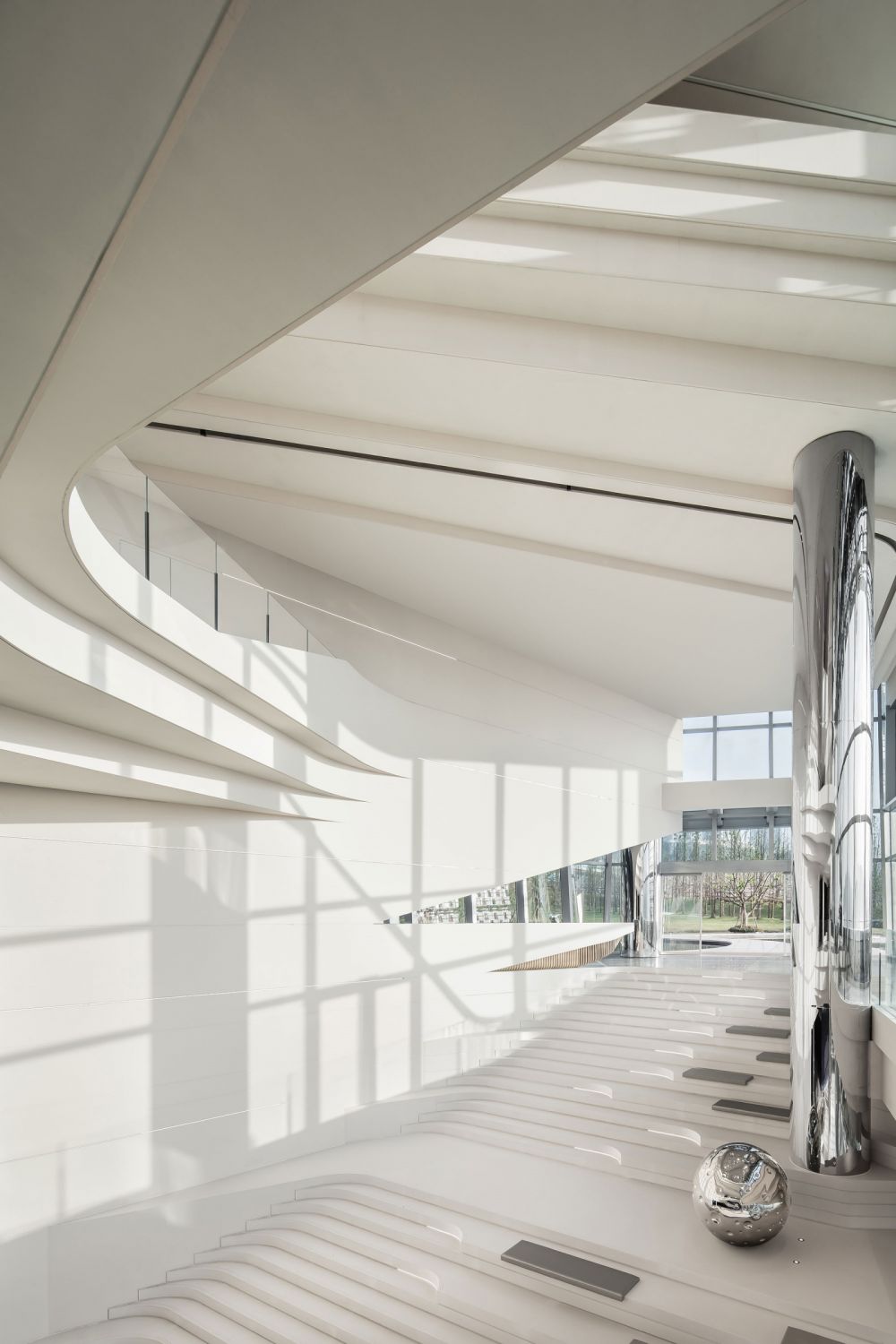 the park reception hall luxerivers portrays an ethereal art museum ...