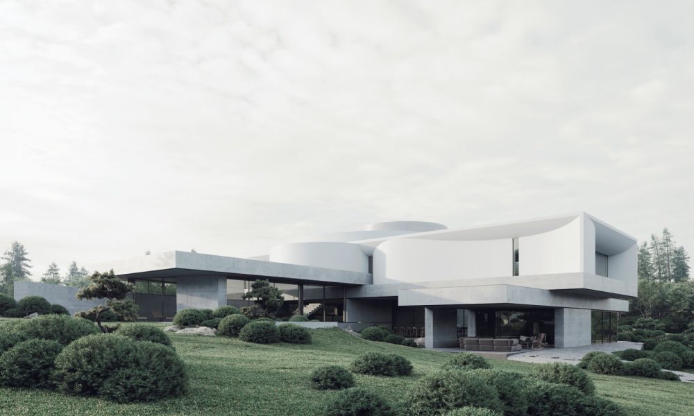 sergey makhno architects projecting ethereal viter house inspired by ...