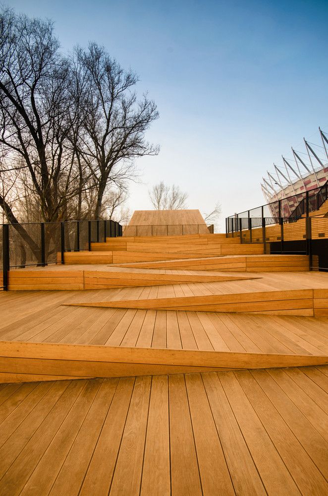 news: modern and playfully designed public parks in poland to visit ...