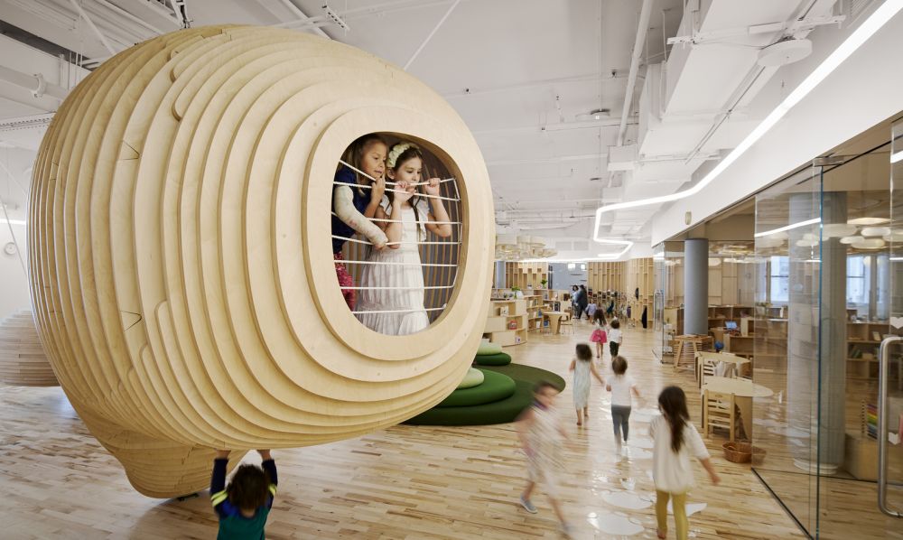 news: 12 outstanding kid-friendly spaces that utilize wood | the design ...