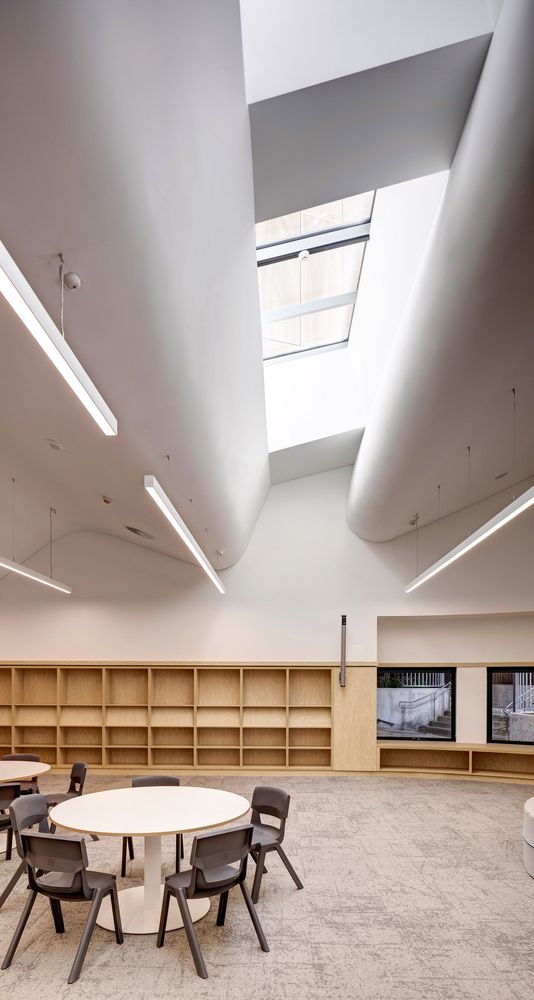 curvaceous design and open spaces nurtures well being at darlington ...