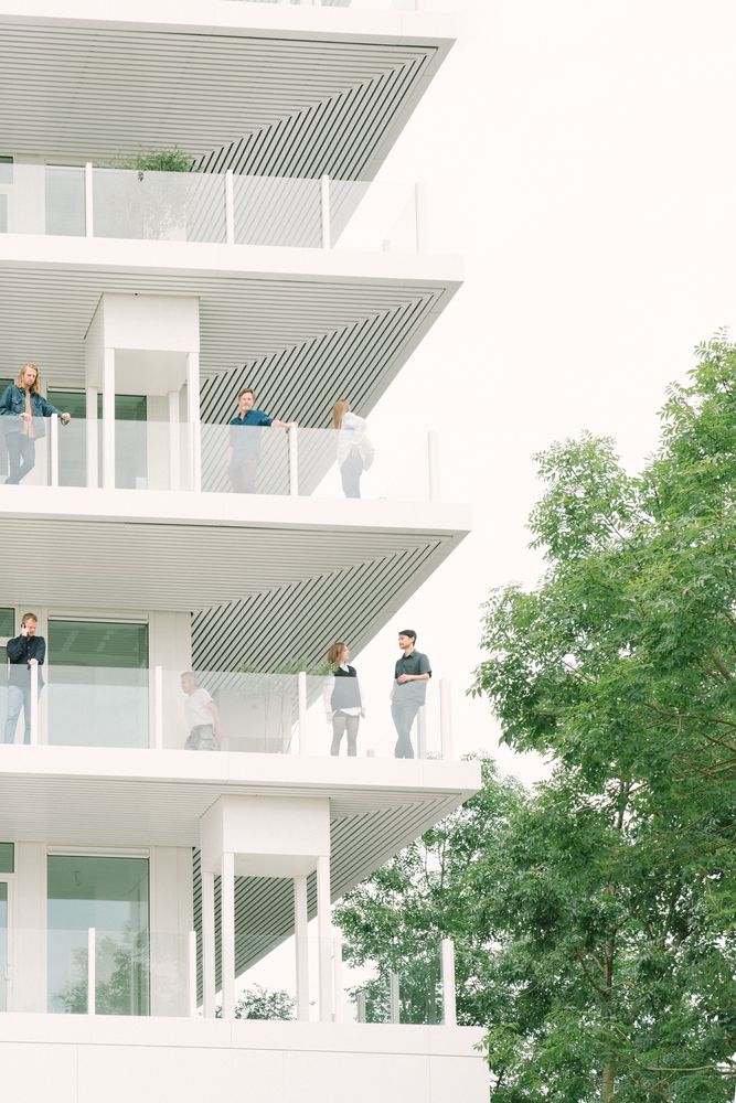 elephant studio creates a cluster of green terrace at de voortuinen ...