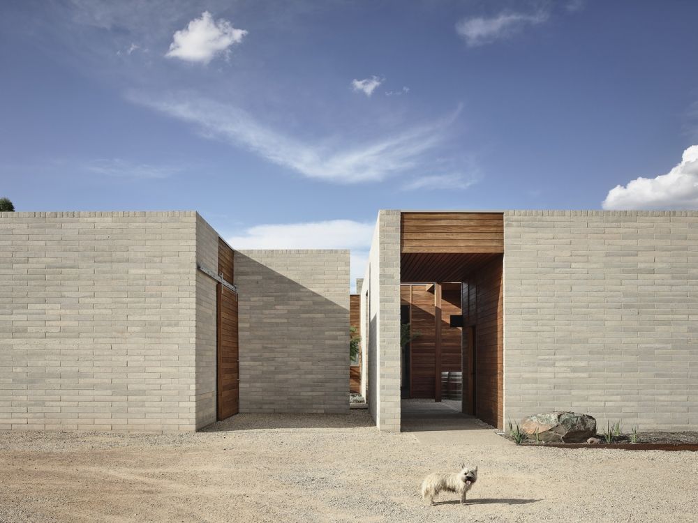 news: lucy clemenger architects balances timber and bricks on the ...