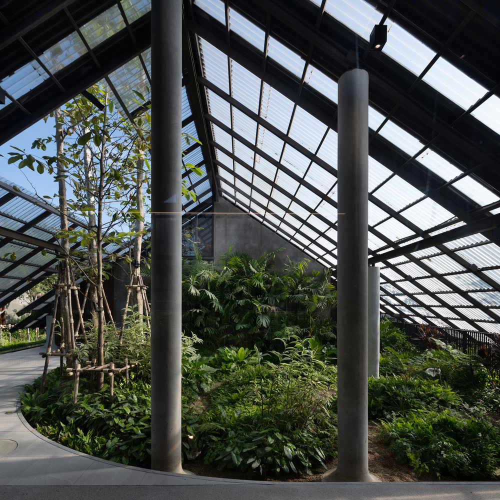 the thoughtfully designed "dog human house" in thailand: project by ...