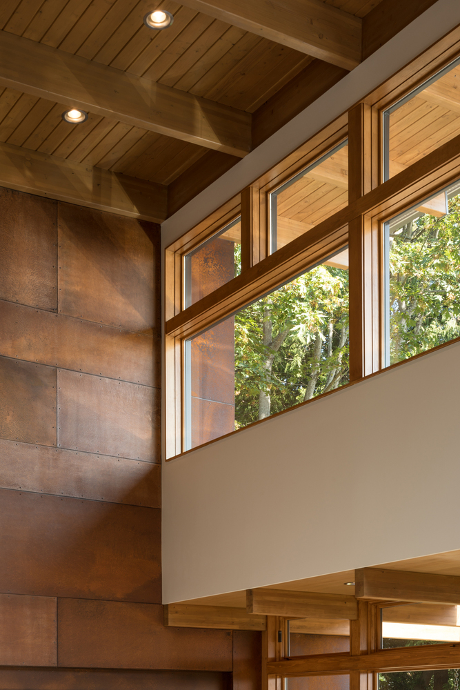 contemporary american home designs that harmoniously blend in with ...