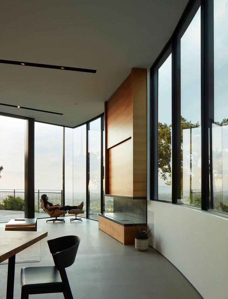 contemporary american home designs that harmoniously blend in with ...