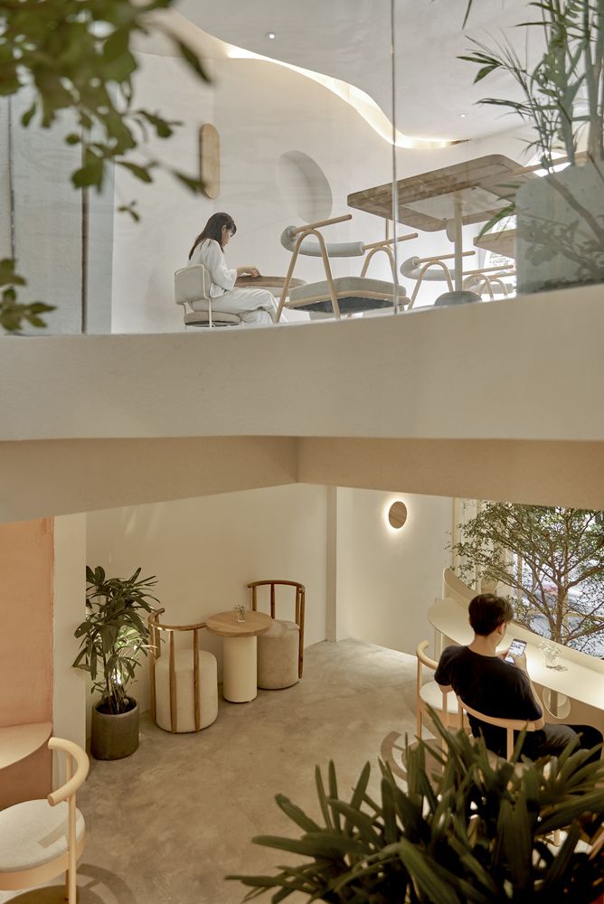 news: the september cafe in saigon took inspiration from bird's nest ...