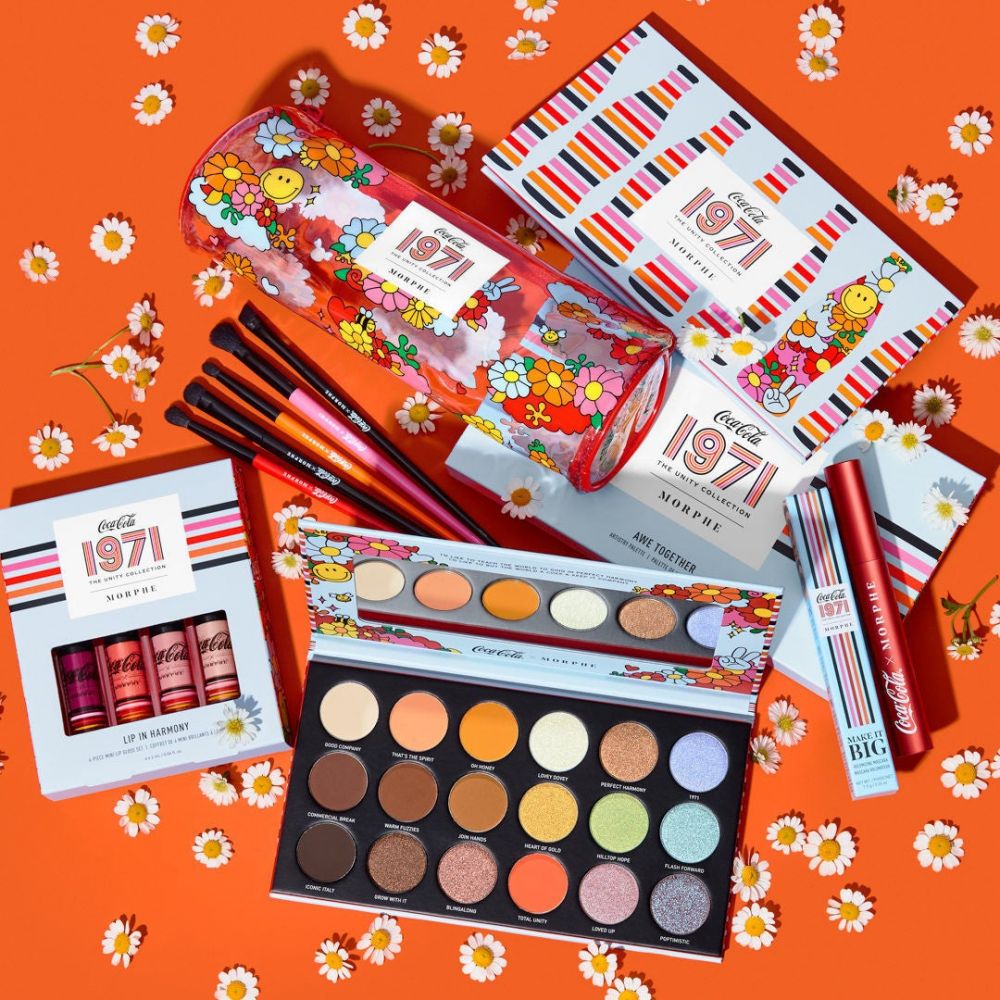 news: peek into coca cola x morphe the unity collaboration | the design ...