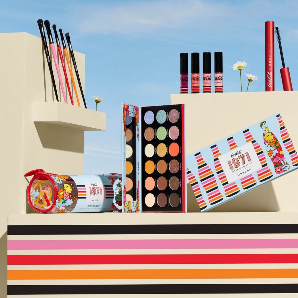 news: peek into coca cola x morphe the unity collaboration | the design ...