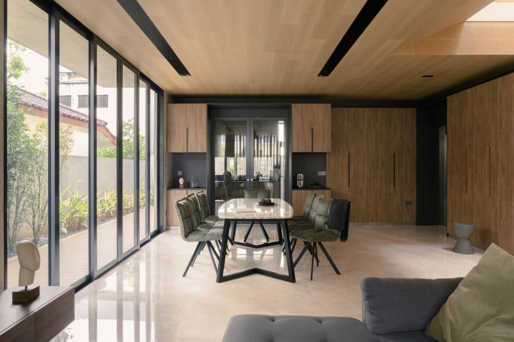 cdg architects designed a warm and sustainable semi-detached ...