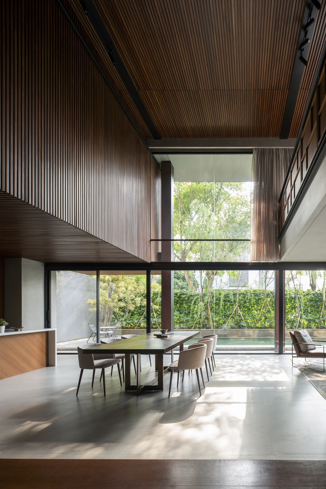 id house promotes boundless connection amid warm contemporary design ...