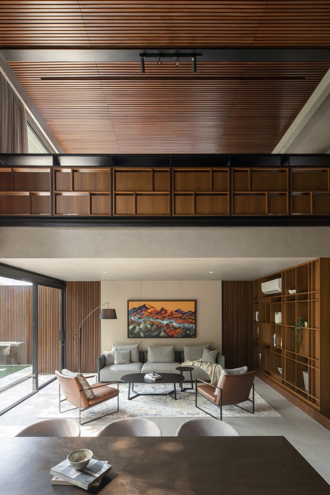 id house promotes boundless connection amid warm contemporary design ...