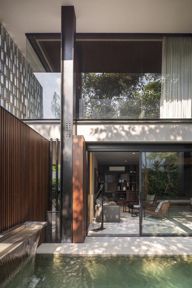 id house promotes boundless connection amid warm contemporary design ...