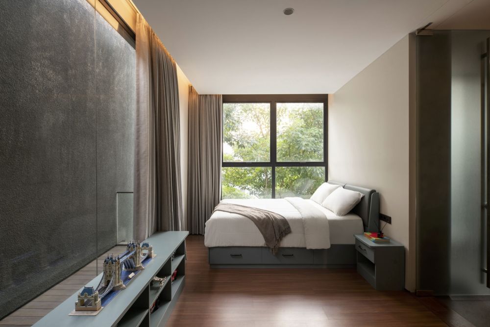 id house promotes boundless connection amid warm contemporary design ...